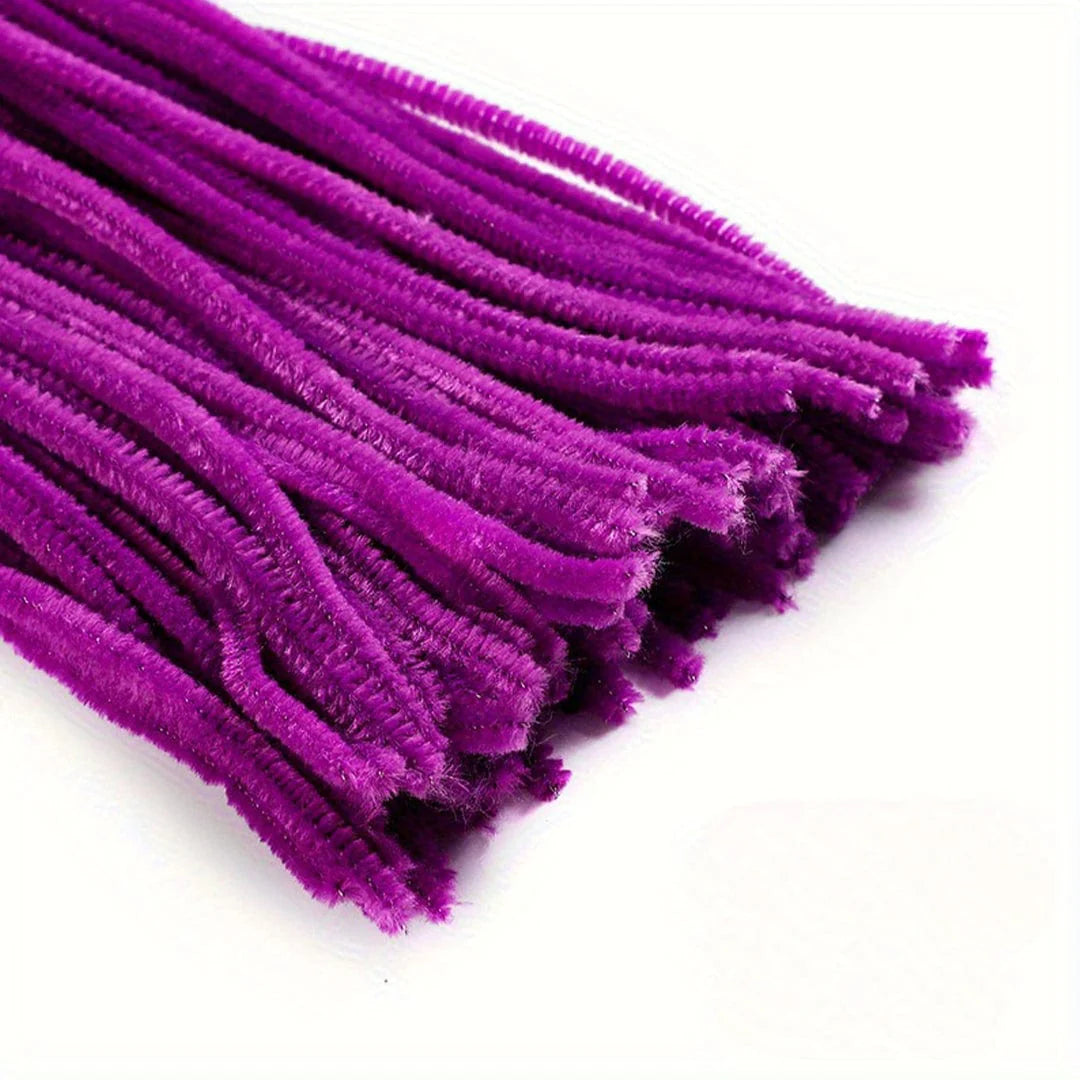 Pipe Cleaner Plain 100pcs (Purple) – Furxotic